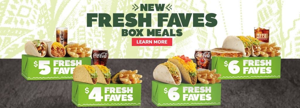 Del Taco Introduces New Fresh Faves Box Meals - The Fast Food Post