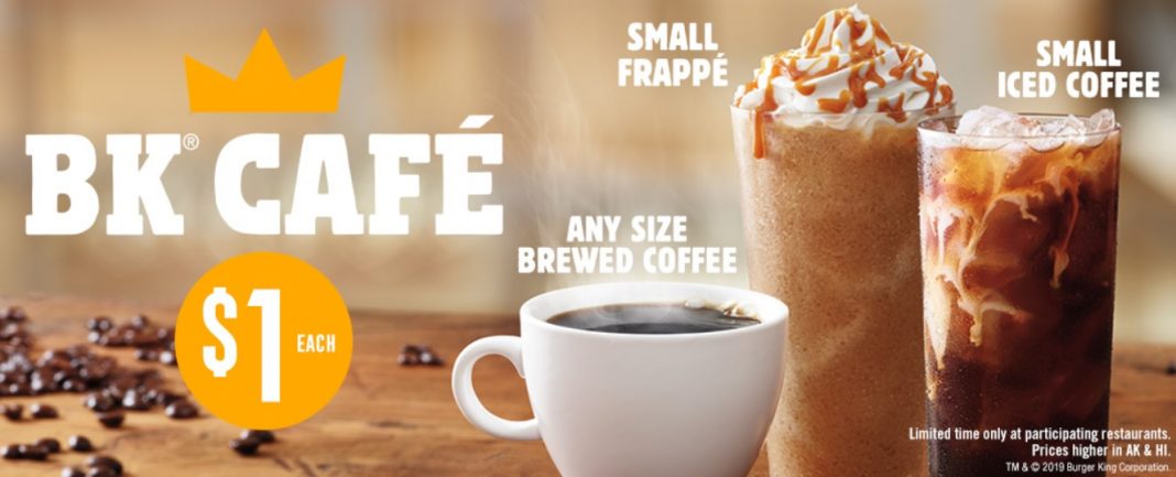 Burger King is Offering BK Café Drinks for $1 - The Fast Food Post