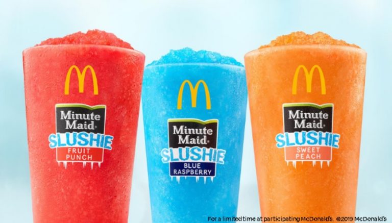 McDonald's Serves Up New Minute Maid Sweet Peach Slushie, Brings Back ...