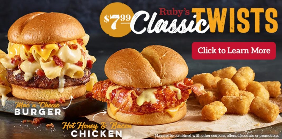 Ruby Tuesday Adds New Mac 'n Cheeseburger And Hot Honey & Bacon Chicken ...