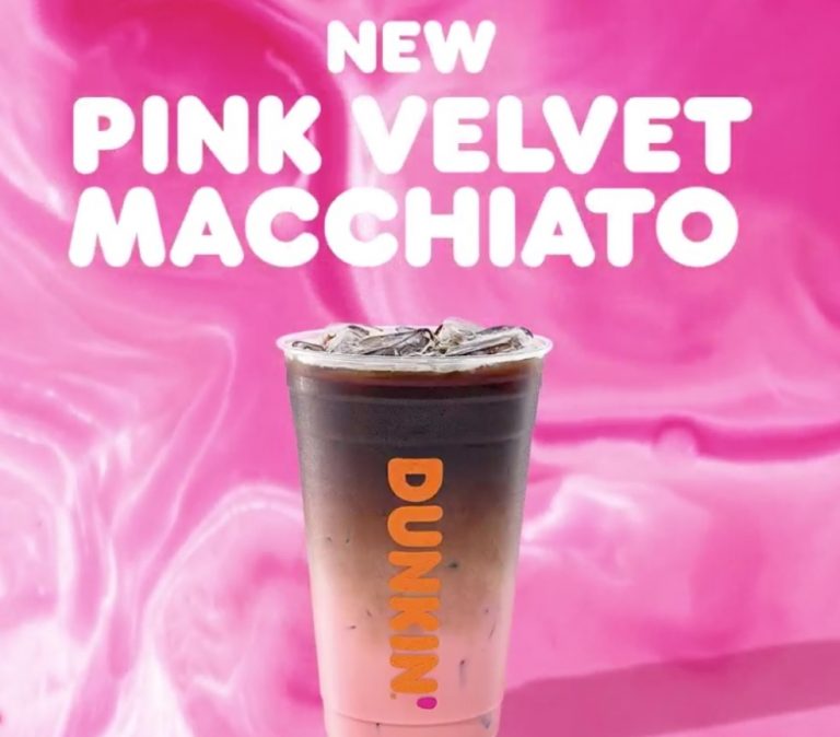 Dunkin' Unveils New Pink Velvet Macchiato And Pink Velvet Signature ...