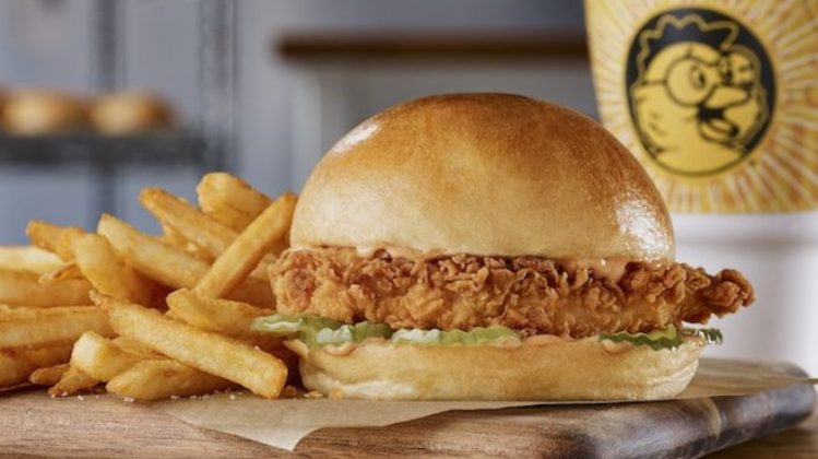 Golden Chick Welcomes New Big And Golden Chicken Sandwich - The Fast ...