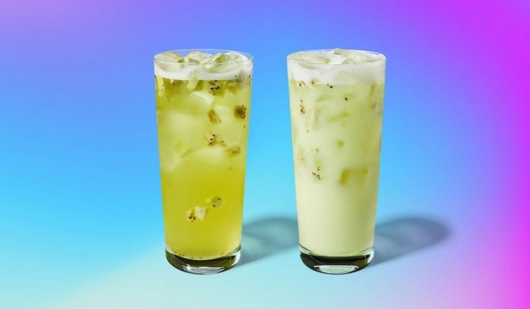 Starbucks Pours New Star Drink And New Kiwi Starfruit Starbucks ...