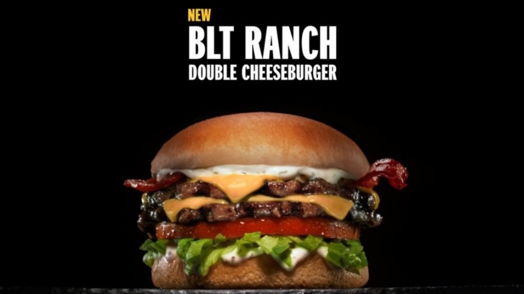 Carl's Jr. Releases New BLT Ranch Double Cheeseburger - The Fast Food Post