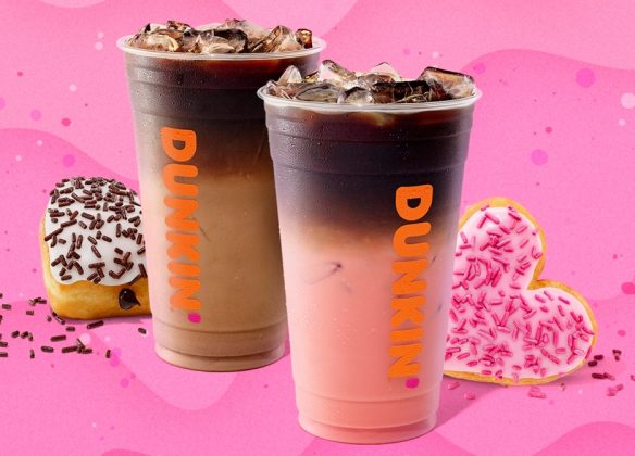 Dunkin' Brings Back Pink Velvet Macchiato, Mocha Macchiato And Cupid's Choice Donut For ...