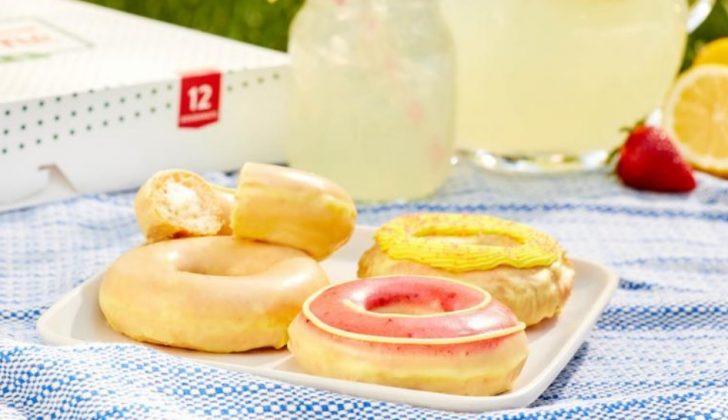 Krispy Kreme Welcomes New Lemonade Glaze Donut Collection - The Fast ...