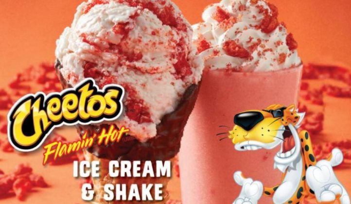 Marble Slab Creamery Reveals New Cheetos Flamin' Hot Ice Cream And ...