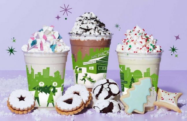 Shake Shack Adds New Sugar Plum Fairy Shake And Chocolate Milk ...