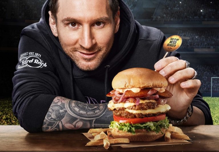 Hard Rock Cafe Releases New Messi Burger - The Fast Food Post