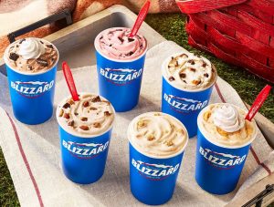 Dairy Queen Welcomes New Cinnamon Roll Centers Blizzard And Snickers ...