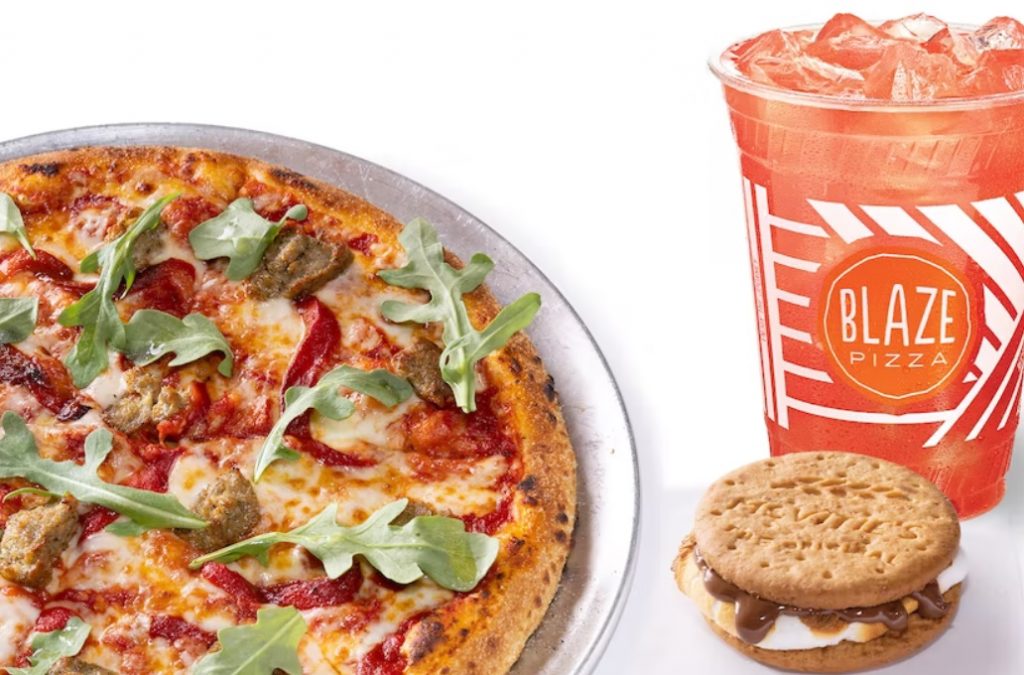 Blaze Pizza Offers Any 11-Inch 2-Topping Pizza With Drink Or Dessert ...