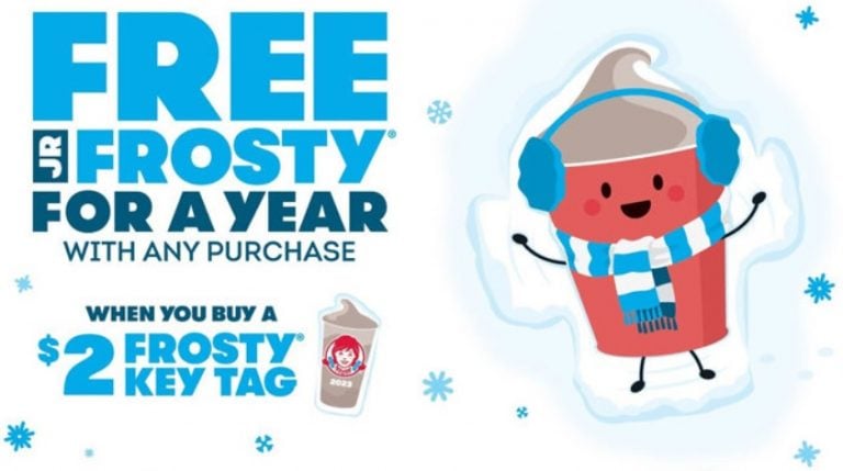 Buy Wendy's $2 Frosty Key Tag To Score A Free Frosty Treat Every Day ...
