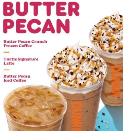 Dunkin' Introduces New Turtle Signature Latte, Butter Pecan Crunch ...