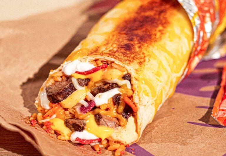 Taco Bell Adds Grilled Cheese Burrito To Permanent Menu, Tests New ...