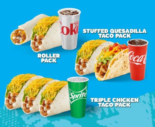 Del Taco Offers New Freshly Grilled Chicken Taco Packs Starting At $5 ...