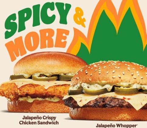 Burger King Canada Launches New Jalapeño Whopper And Jalapeño Crispy ...