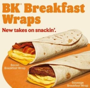 Burger King Launches New BK Breakfast Wraps In Canada - The Fast Food Post