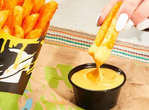 Taco Bell Unveils New Nacho Fries With Vegan Nacho Sauce And New Large ...