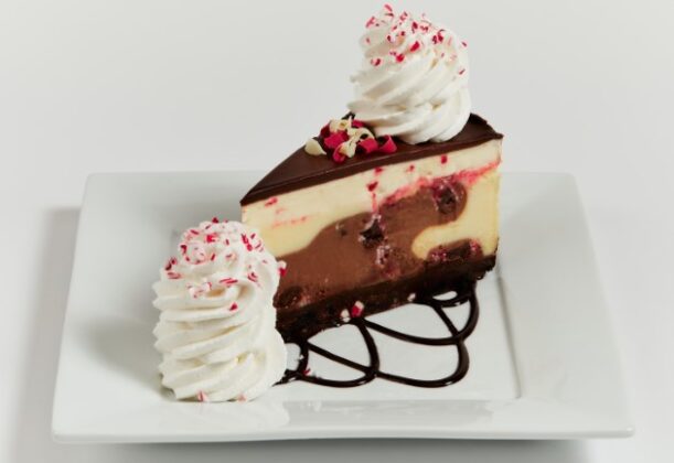 The Cheesecake Factory Welcomes Back Peppermint Stick Chocolate Swirl ...