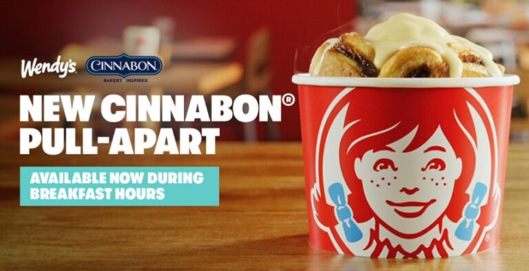 Wendy's Officially Launches New Cinnabon Pull-Apart Nationwide - The ...
