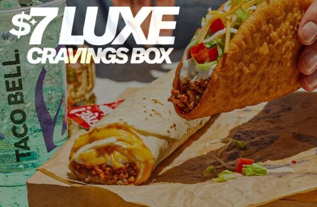 Taco Bell Debuts New $7 Luxe Cravings Box - The Fast Food Post