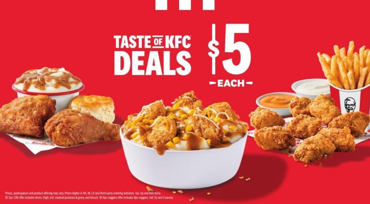KFC Adds Two New $5 Deals To Taste Of KFC Value Menu - The Fast Food Post