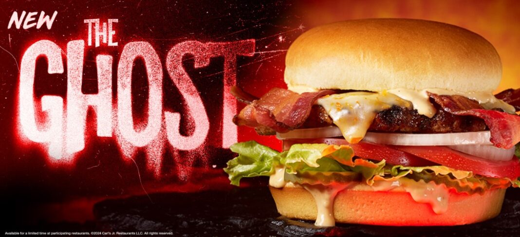 Carl's Jr. Launches The Ghost Burger Alongside New Ghost Breakfast ...