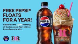 Baskin-Robbins and Pepsi Celebrate 150 Years of Sweetness with Chance ...