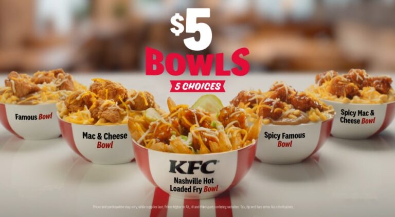 KFC Launches New $5 Bowls Lineup Featuring Nashville Hot Loaded Fries ...