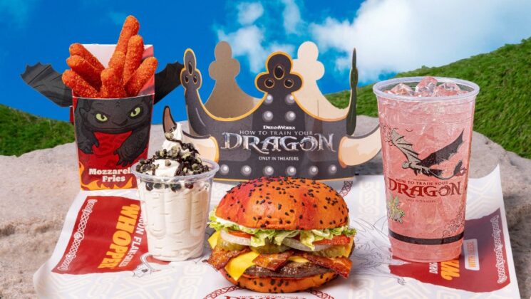 Burger King Launches How to Train Your Dragon Menu Featuring Dragon ...