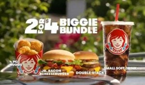 Wendy's Offers New 2 for $4 Biggie Bundle at Select Locations - The ...