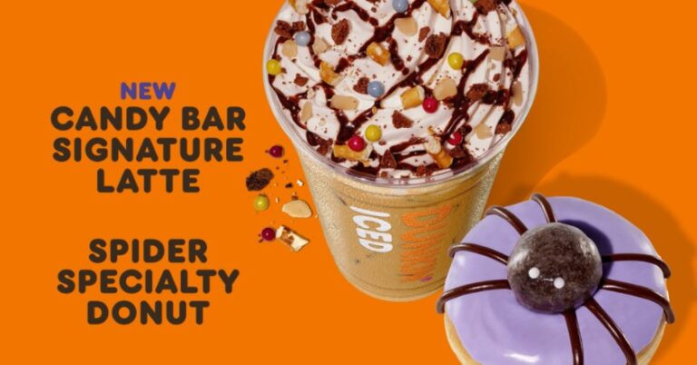 Dunkin' Introduces New Candy Bar Signature Latte - The Fast Food Post